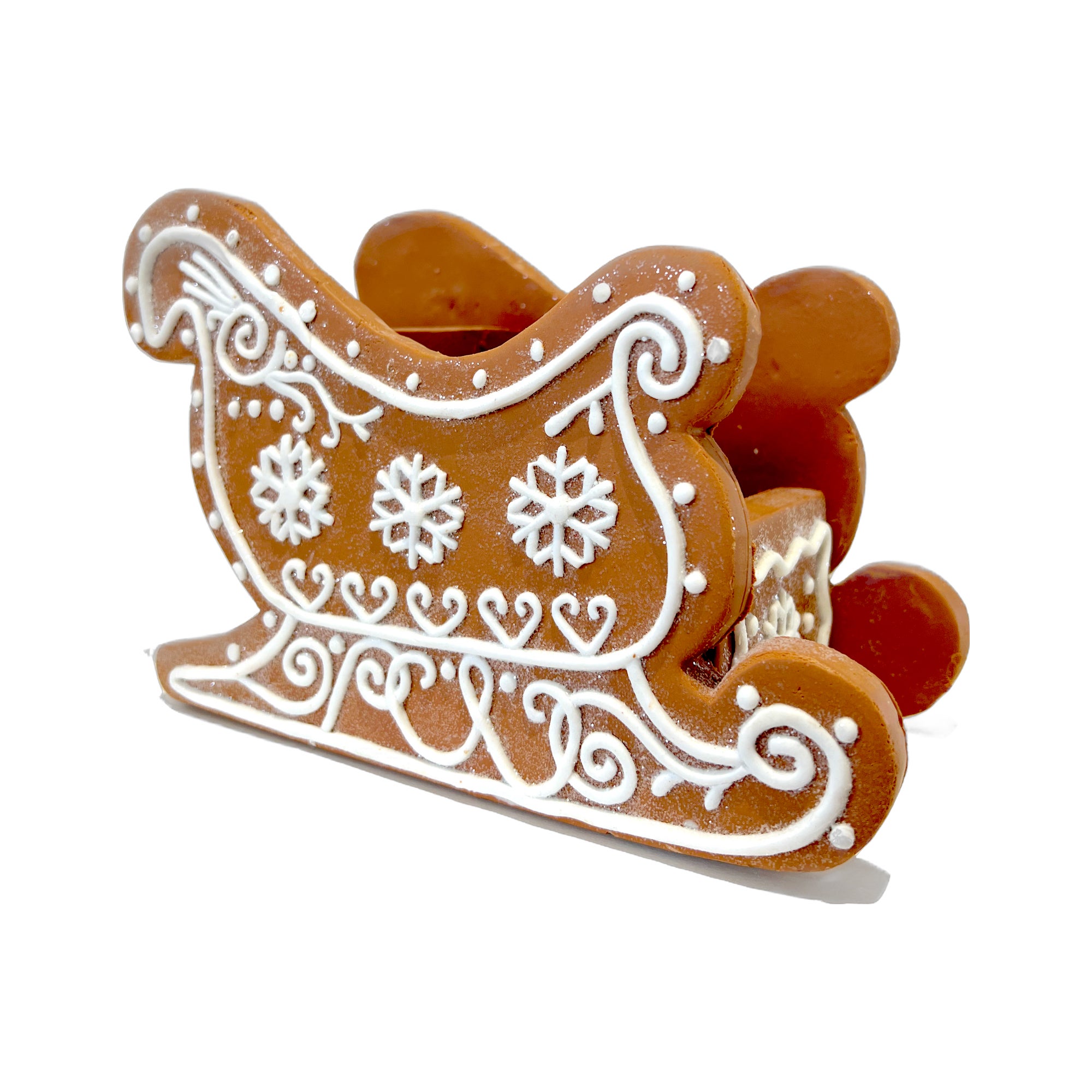 Gingerbread Sleigh | Atherton Christmas Tree Farm