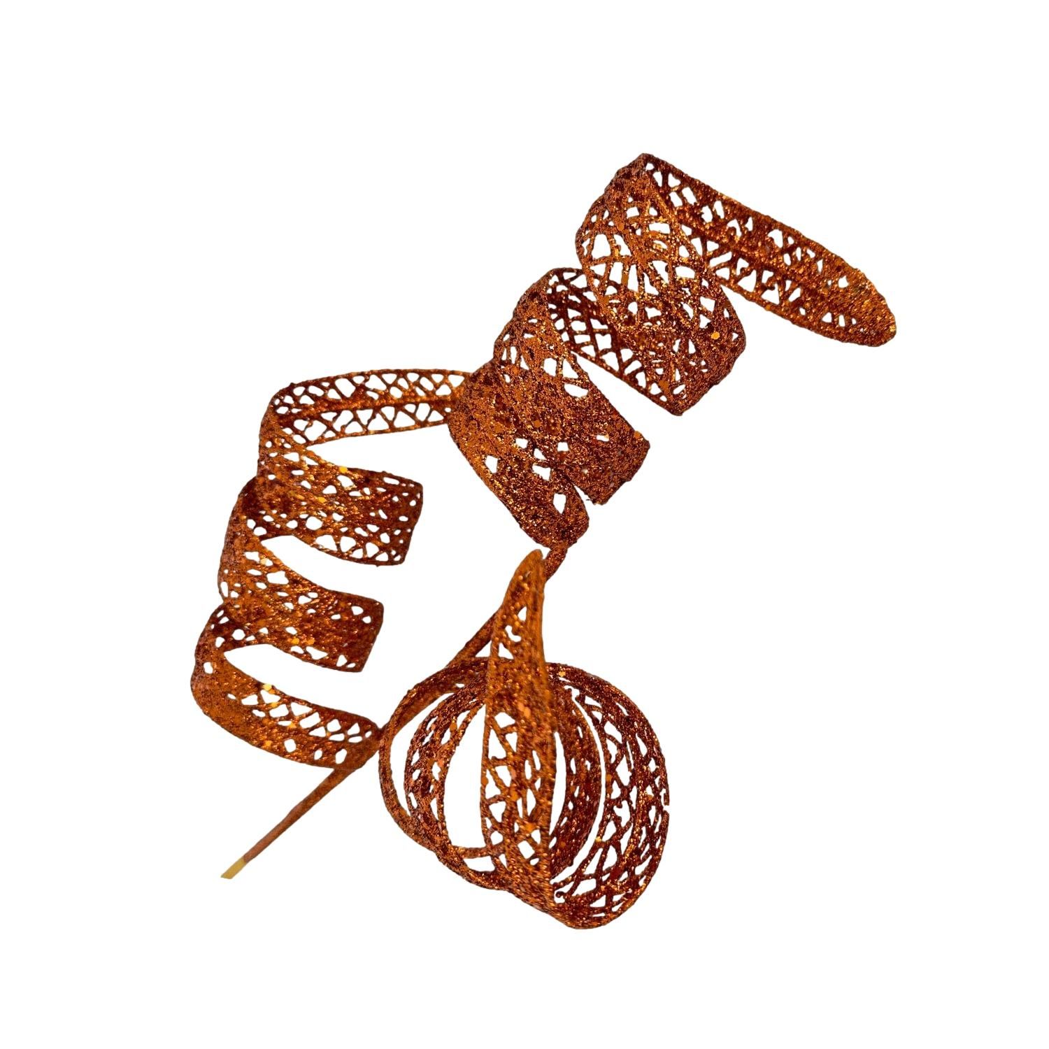 Copper Swirl Spiral Spray | Atherton Christmas Tree Farm